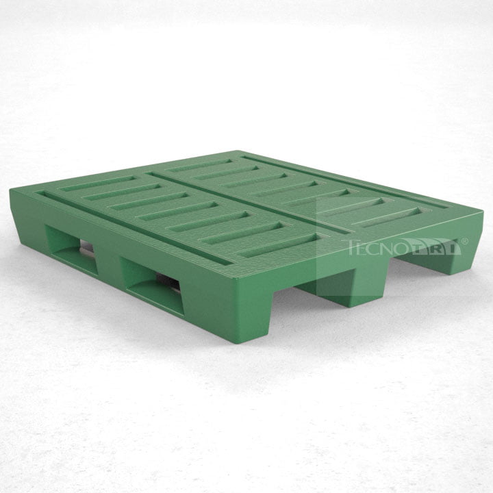 Pallet Plástico 1000x1200 PBR (ABNT NBR 16242). PL003 - Tecnotri