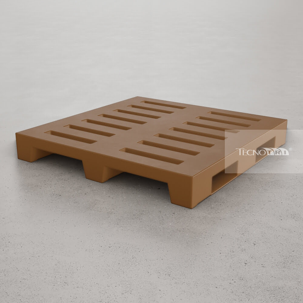 Pallet Plástico1250x1250. PL037 - Tecnotri