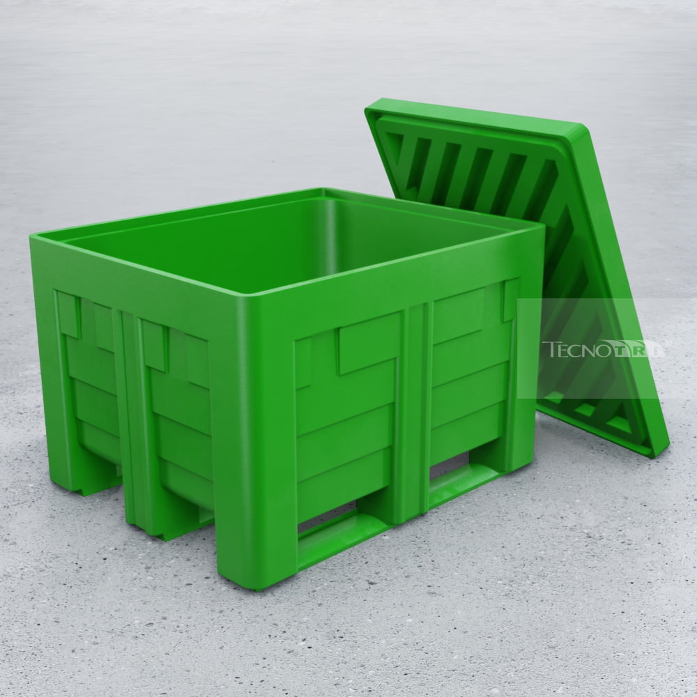 Contentor Bin 600 Litros - Tecnotri - Varios modelos - Direto de Fábrica