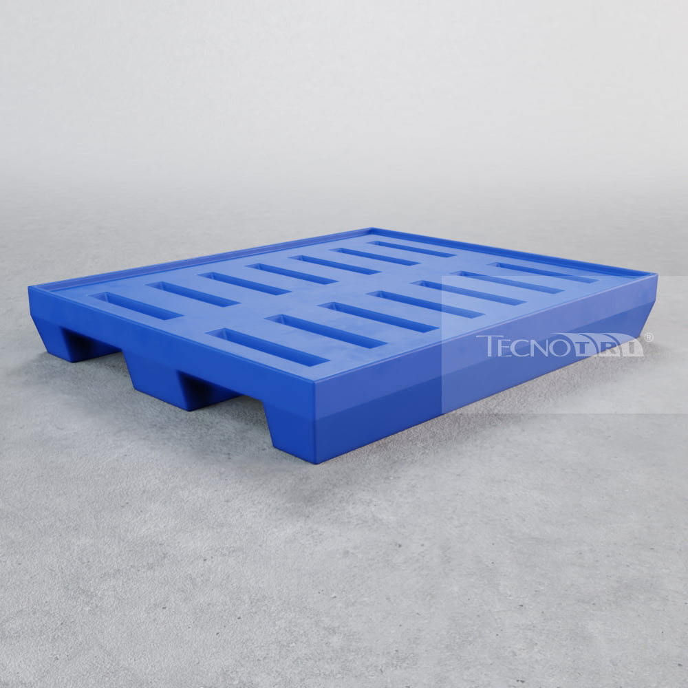 Pallet Plástico 1000x1200 PBR PL087 - Tecnotri